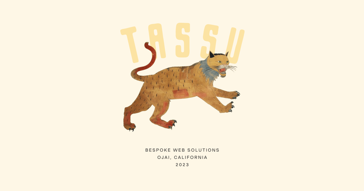 Home - Tassu Web Design — TASSU, Bespoke Web Solutions